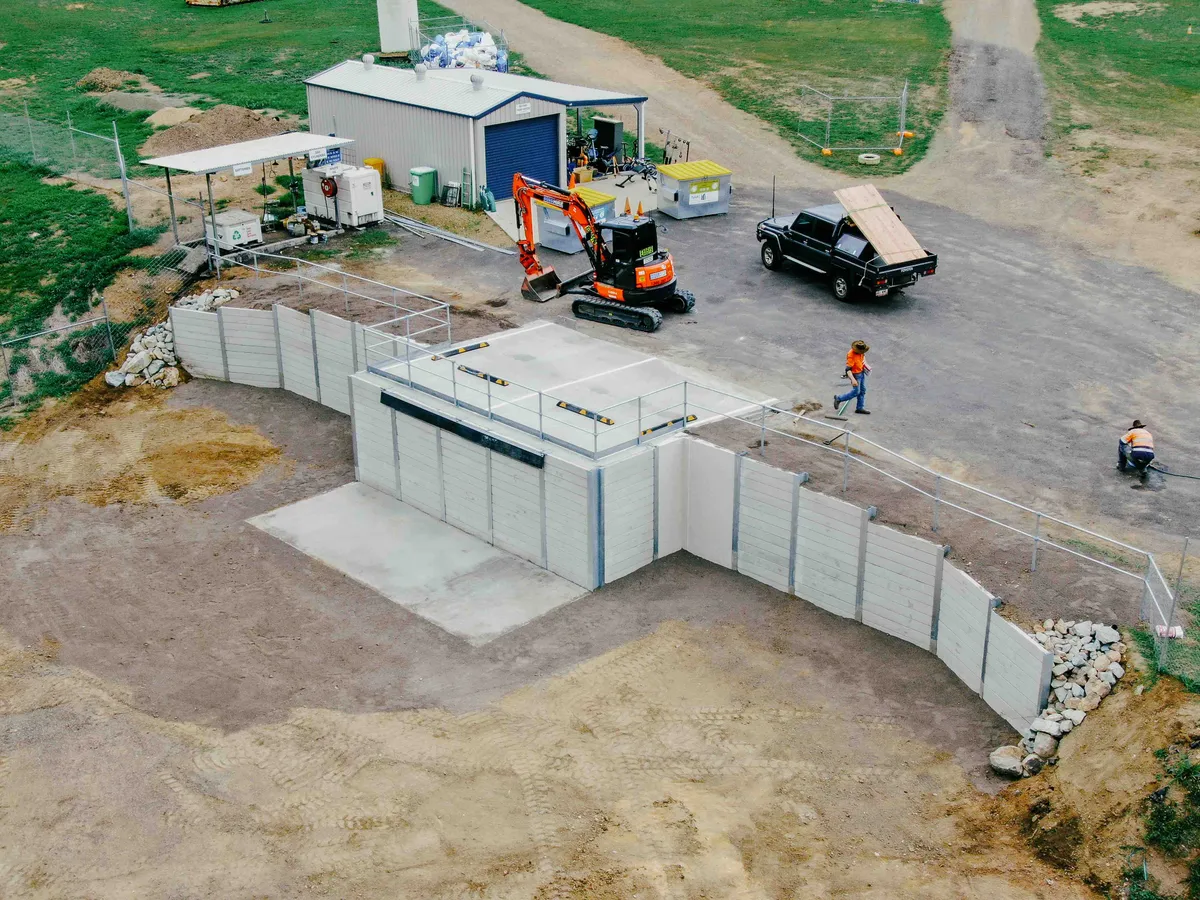 IRC Retaining Walls, Nebo and Middlemount - Durack